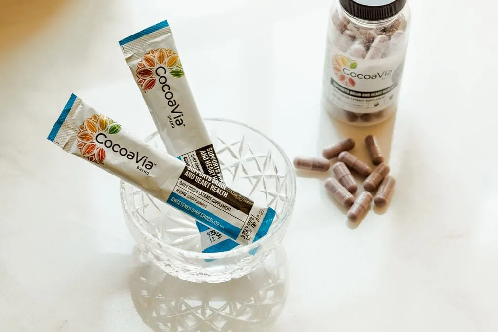 HEART AND BRAIN HEALTHY WITH COCOAVIA™ - The Middle Page